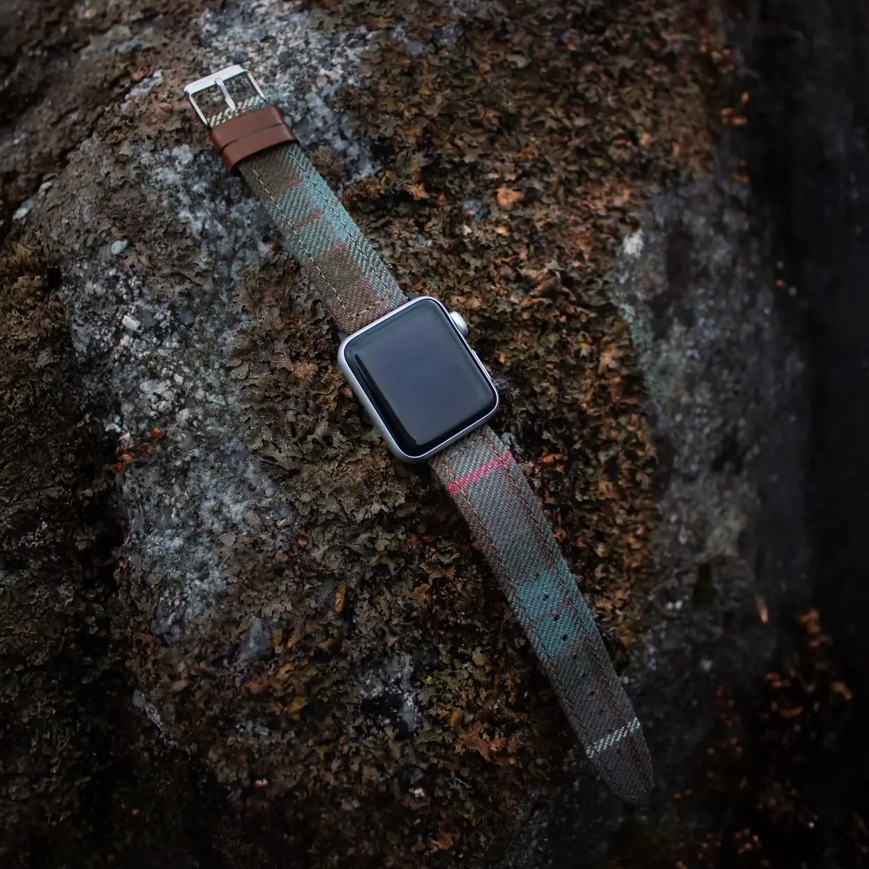 Bespoke Tartan Apple Watch Strap | Wales Tartan Centres